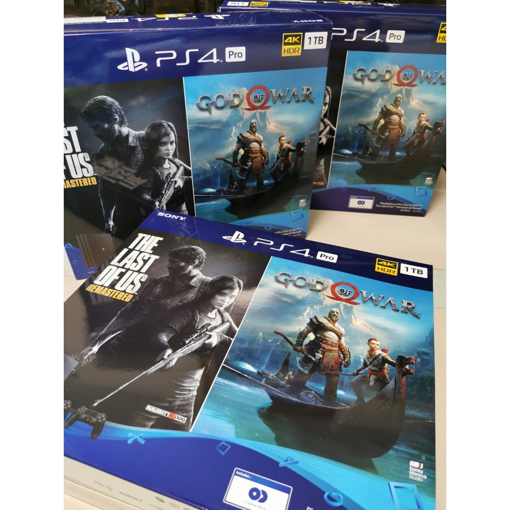 PS4 Pro 1TB God of war The Last Us. Remastered Bundle (1TB.) - mega_toy_by_joyce - ThaiPick