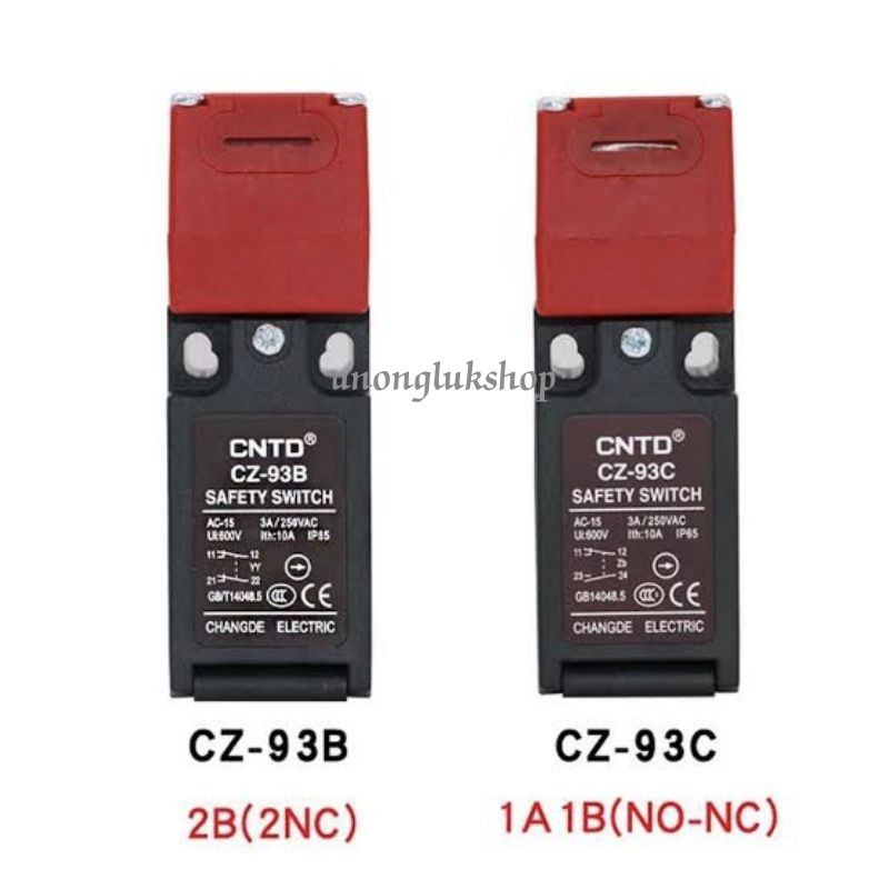 CZ-93B CZ-93C Safety Key Interlock switch(เซฟตี้สวิตช์) สินค้าพร้อมส่ง ...