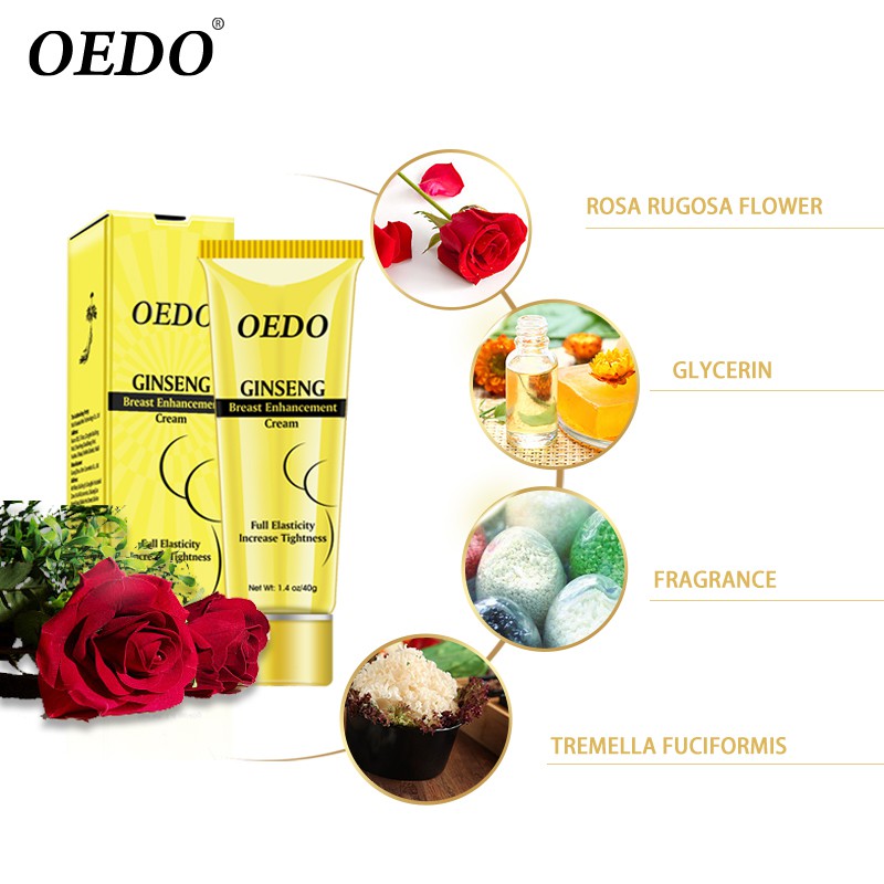 ☄OEDO Up Size Breast Enlargement Cream Promote Female Hormones Brest ...