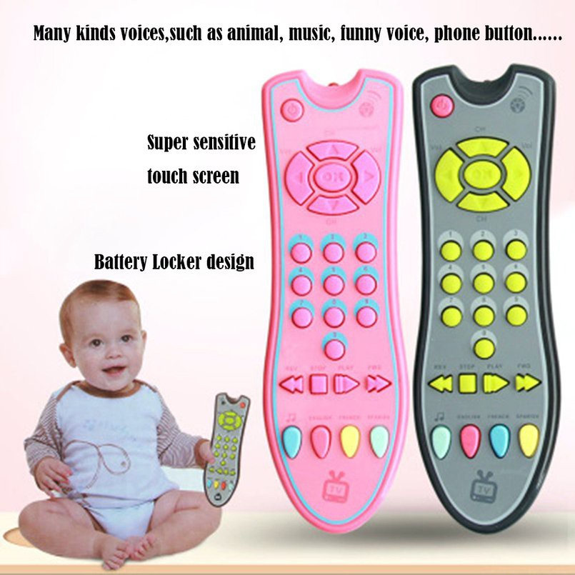KITTYBaby Remote Control Toy Learning Lights Remote for Baby Click ...