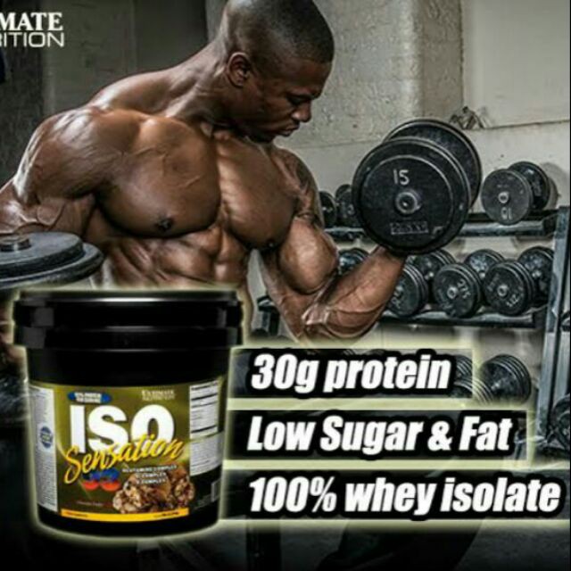 Ultimate Nutrition ISO sensation 93 Whey Protein Isolate - 5 Lb เวย์ ...