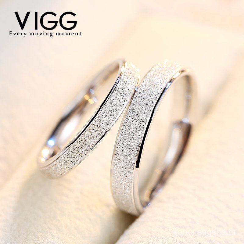 viggแหวนคู่เงินสเตอร์ลิงคู่ของบุคลิกภาพแฟชั่นinsชายและหญิงสุทธิสีแดงแหวนขนาดเล็กที่เรียบง่ายแหวน ...