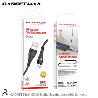 สายชาร์จ GADGET MAX---GX08 MICRO 2.4A CHARGING DATA CABLE FOR MICRO (2 ...