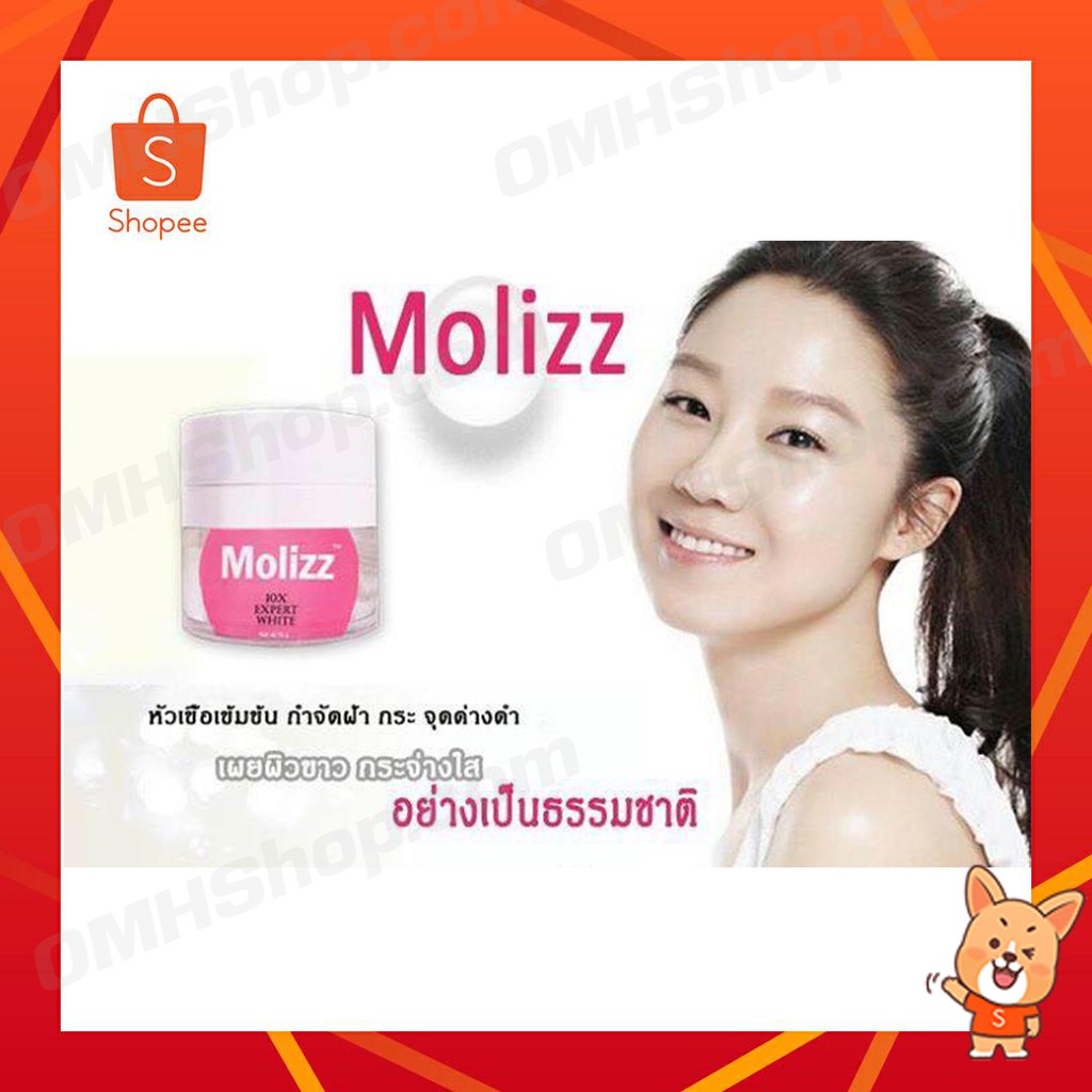 (ของแท้)ครีมทาฝ้า Molizz โมลิส ครีมรักษาฝ้า ขนาด 15 กรัม - prettynarak ...