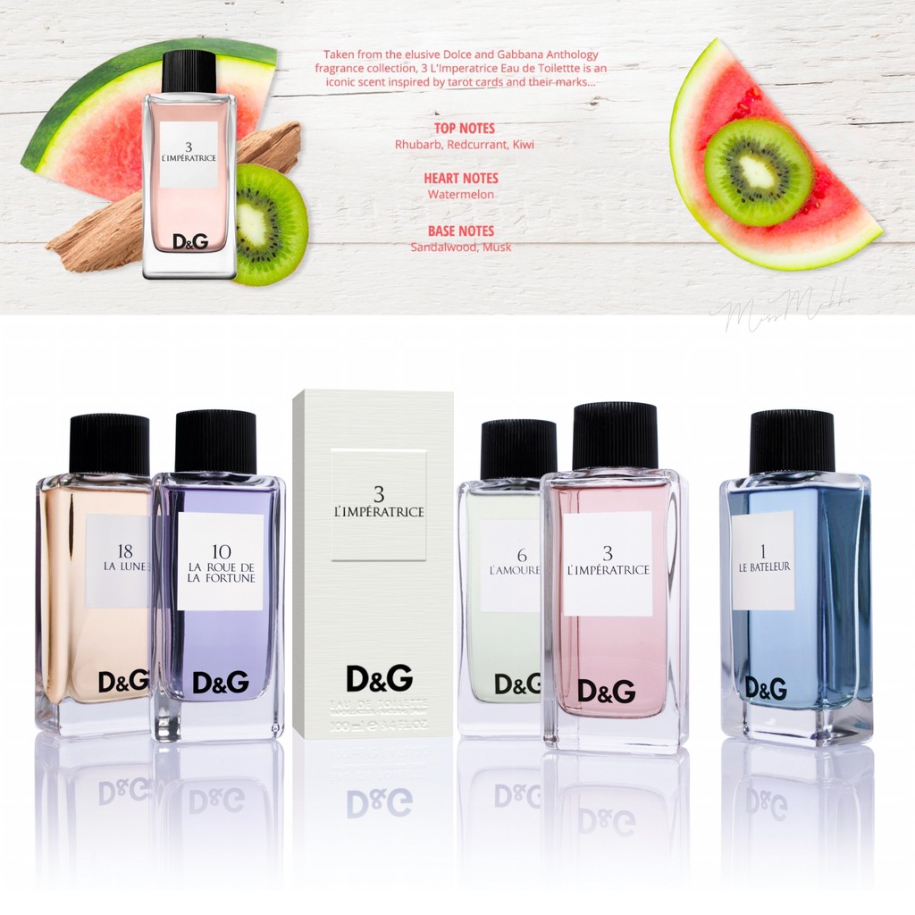 DG Anthology LImperatrice 3 Dolce Gabbana - New Package (พร้อมส่งกล่อง ...