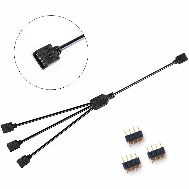 สายy สายพ่วง ขยายช่อง Splitter Cable 3pin 5v argb 12v 4pin argb - attoyandgadgets - ThaiPick
