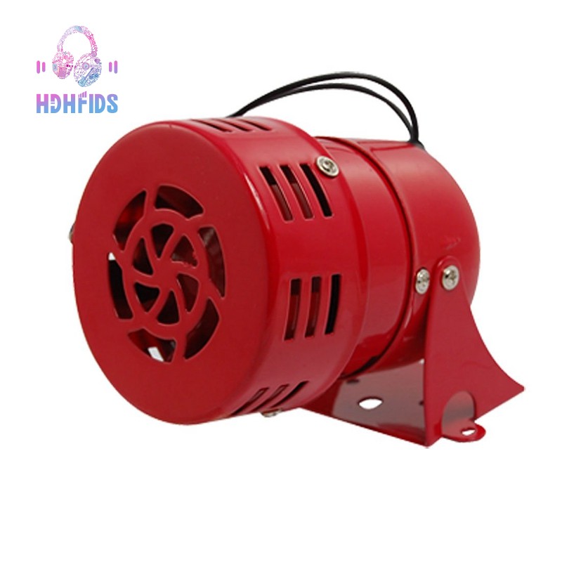 AC 220V Red Metal Motor Driven Air Raid Siren Horn Alarm - hdhfids.th ...