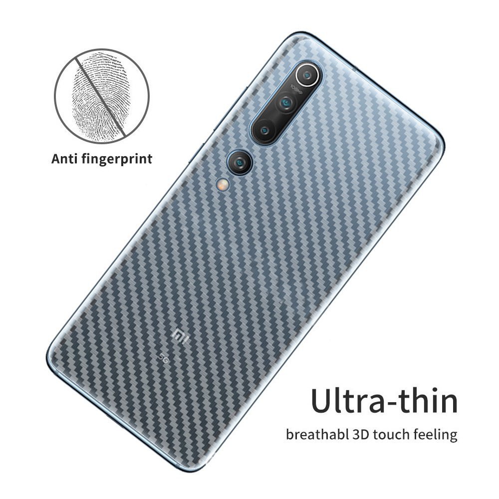 (ซื้อ 1 Get 4) ฟิล์มคาร์บอนไฟเบอร์สําหรับ Xiaomi Mi 8 Mi8 Pro Lite 8se 6X - cherryyang.th - ThaiPick