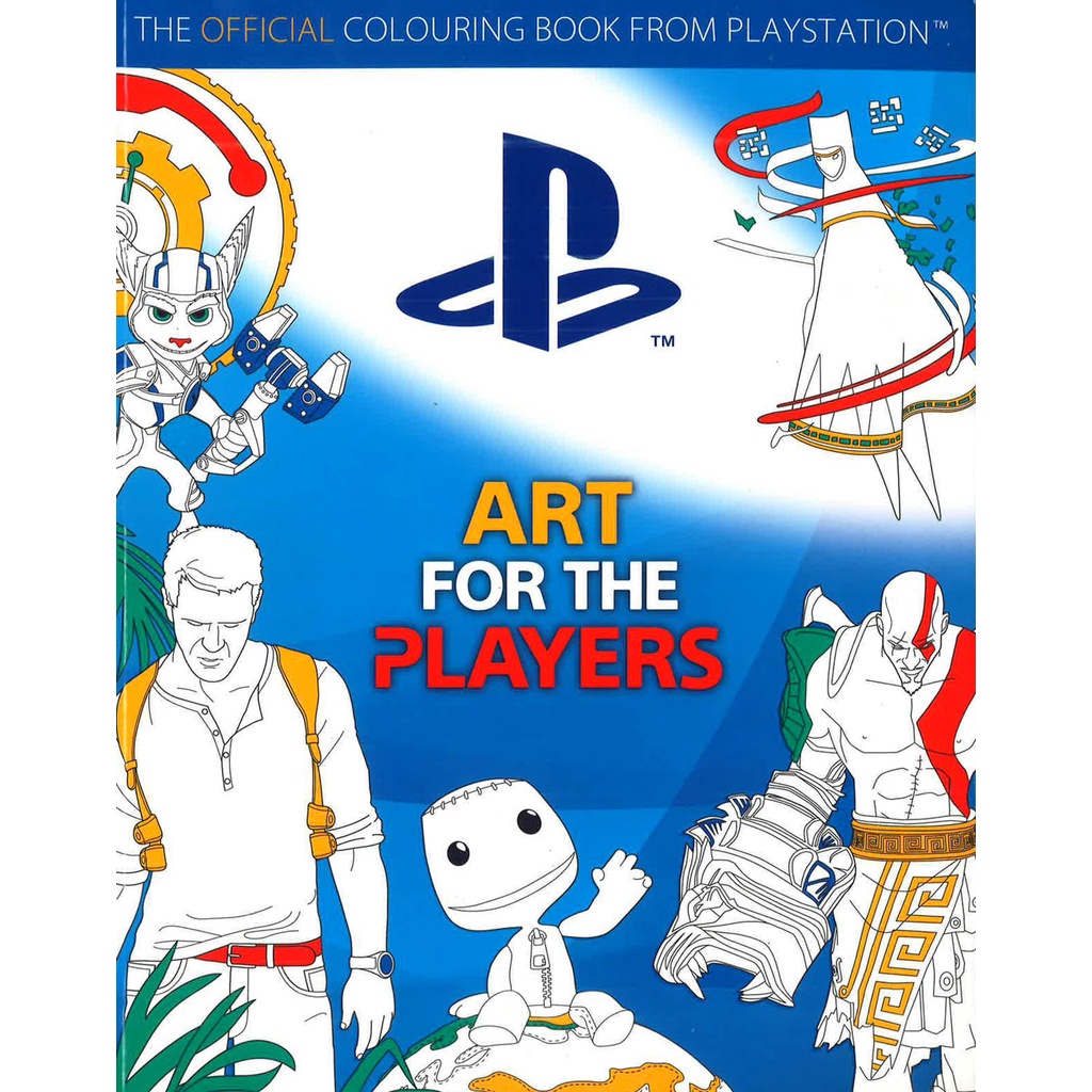 BBW หนังสือ Art For The Players: The Official Colouring Book From ...
