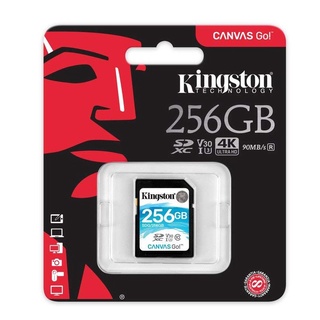 KINGSTON 256GB SD CARD CANVAS GO UHS-I SDXC (SDG/256GB) | Shopee Thailand