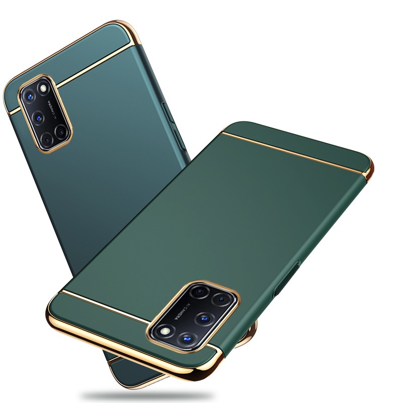 3-in-1 Matte Case OPPO A92 A52 A72 A92S A91 F15 A8 A31 / Reno 3 PC Hard ...