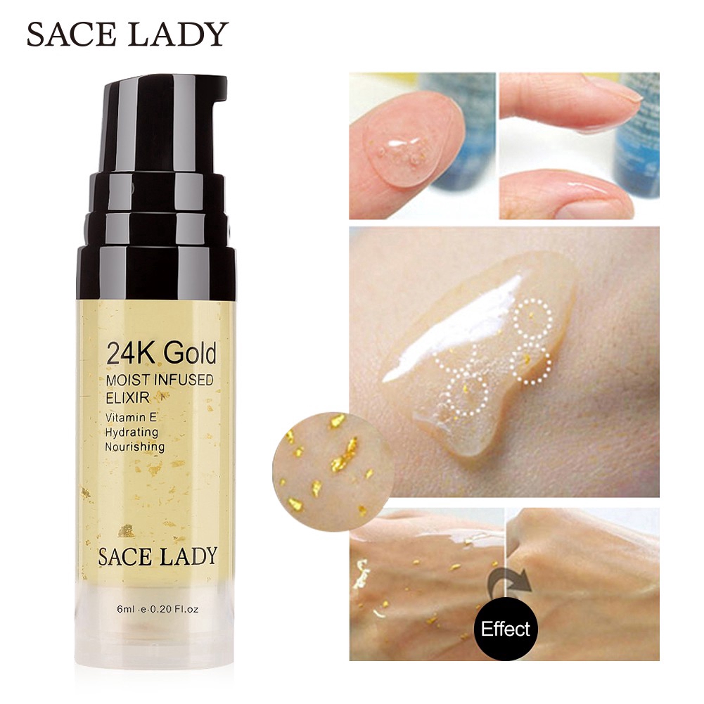 Face Primer 24k Gold Elixir มอยซ์เจอไรเซอร์ให้ผิวเรียบเนียนเบส 6ml ...
