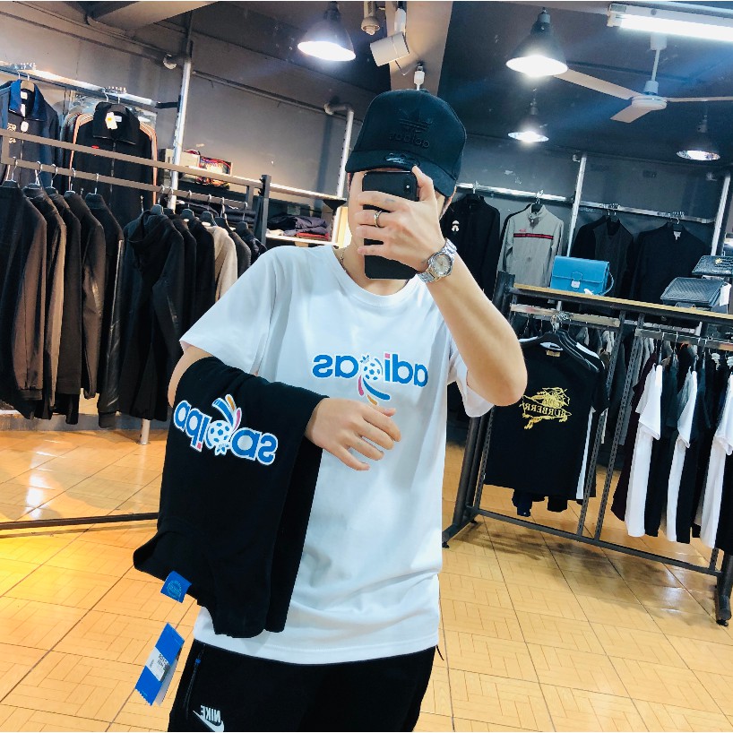 Adidas heat transfer printed cotton short sleeve - kaixin.th - ThaiPick