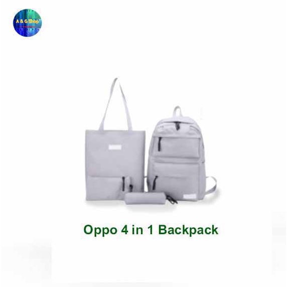 กระเป๋าเป้ OPPO 4 in 1 Backpack | Shopee Thailand