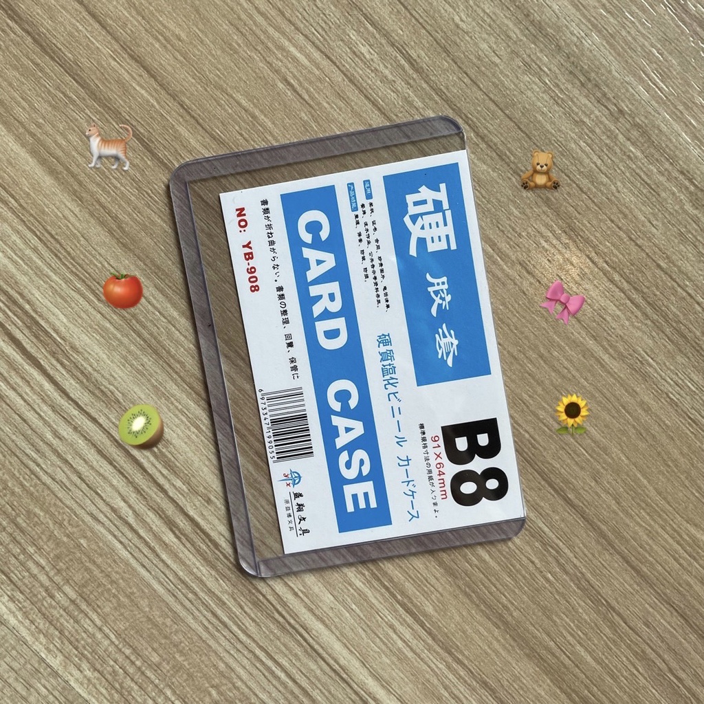 ซื้อขั้นต่ำ 10 อัน (B8) Card Case เคสการ์ด กรอบใส่การ์ด ที่ใส่การ์ด ซอง ...