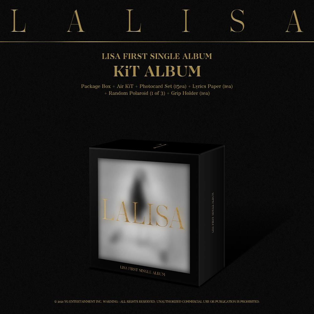 YG LISA FIRST SINGLE ALBUM LALISA KiT ALBUM | Shopee Thailand
