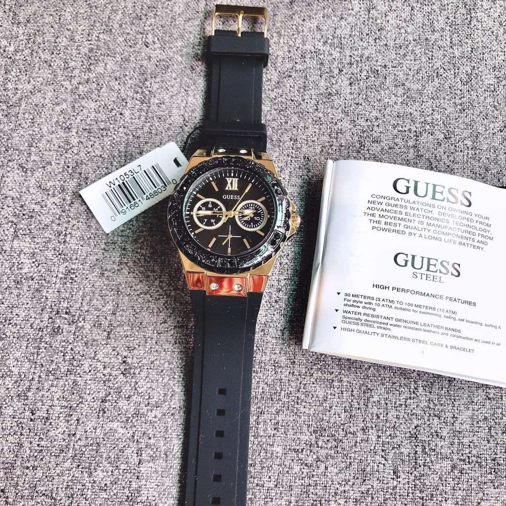 พร้อมส่ง พร้อมสต็อก ！แท้ 100% Guess Watch ขนาดหน้าปัด 38mm W1053L1 ...