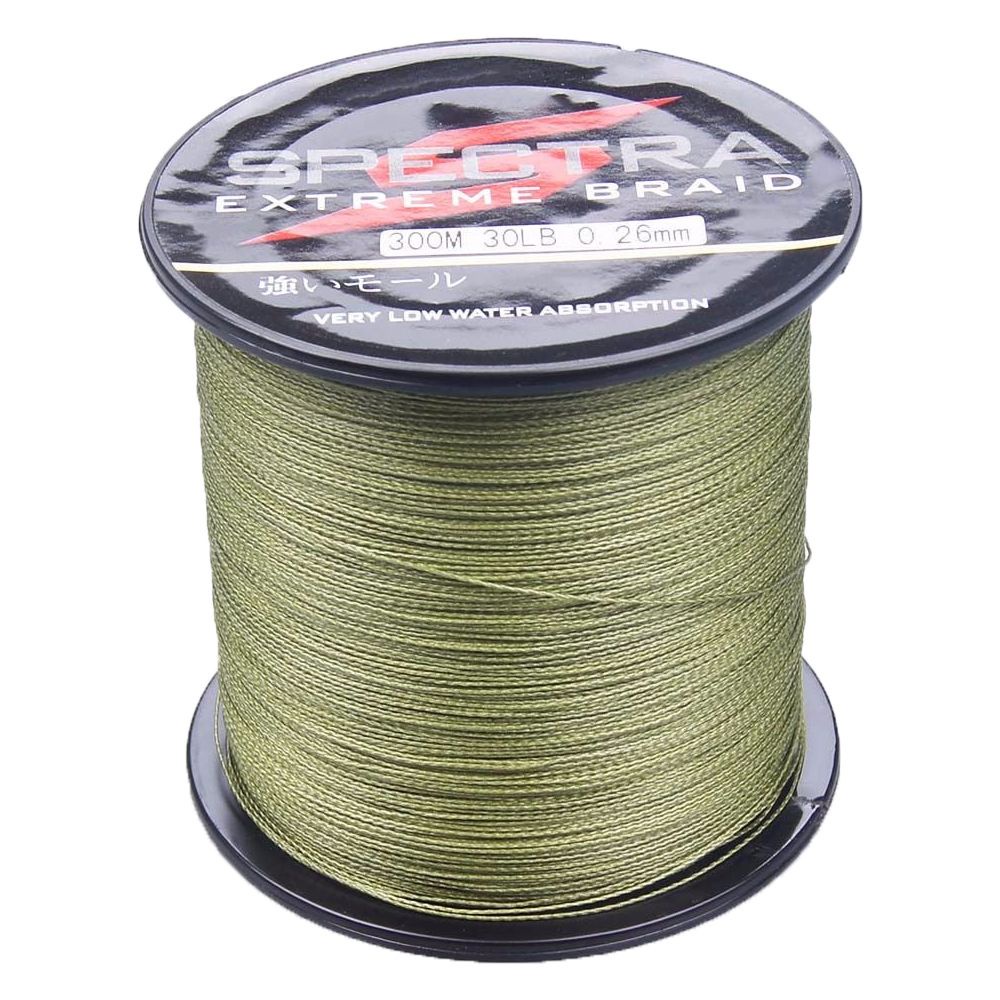 SIMPLE 6-80LB SPECTRA 4 Strands Strong Tackle Wire Sea Fishing Line ...