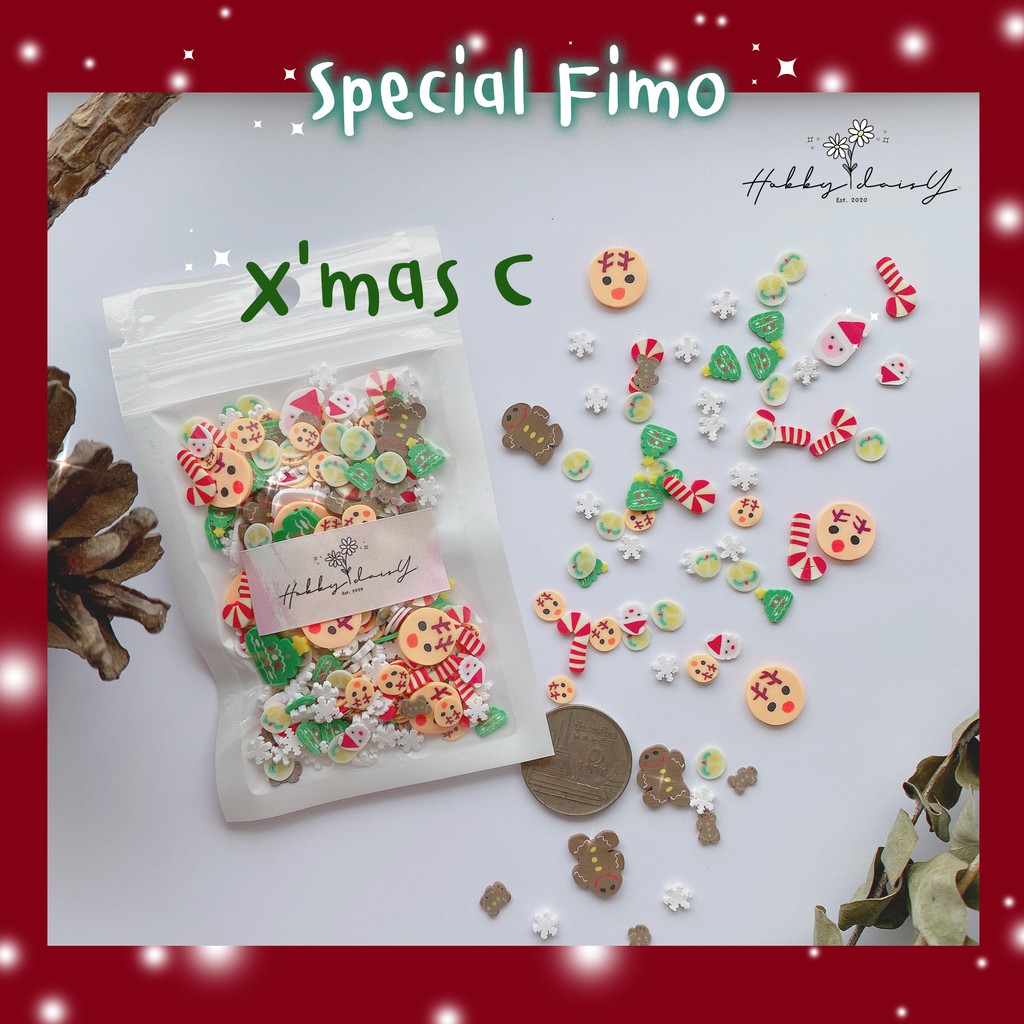 Fancy Fimo Christmas ฟีโม่ธีมคริสต์มาสสุดน่ารัก - hobbydaisy - ThaiPick