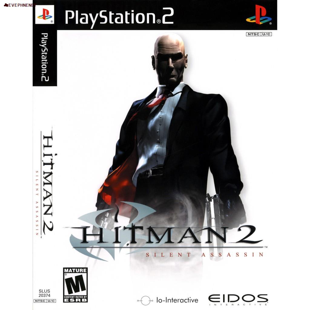☁EVEPHNENEYแผ่นเกมส์ Hitman 2 Silent Assassin PS2 Playstation2 คุณภาพ ...