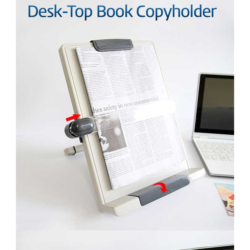 Desk Top Book Document Reading Stand Book Copy holder BCH-09 Sw6Z ...