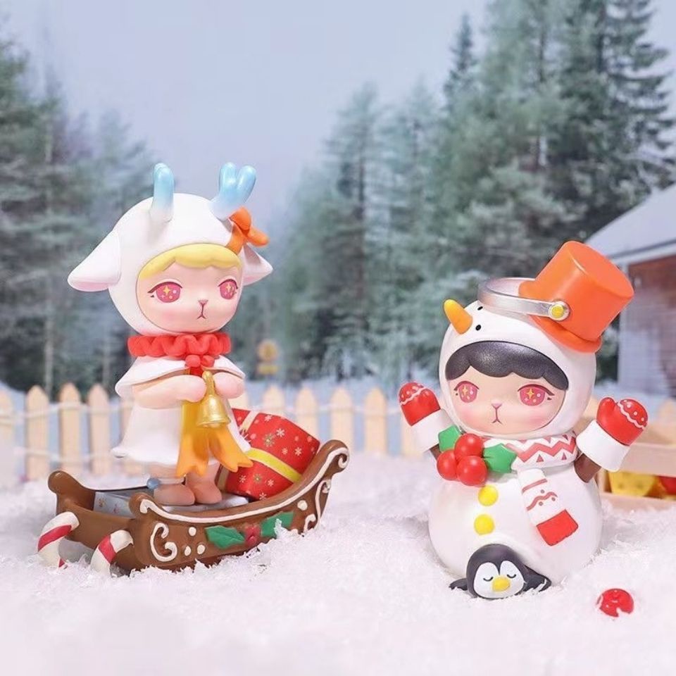 กล่องสุ่ม ตุ๊กตาแฮนด์เมด Popmart BUNNY Christmas Series - crazytoycity ...