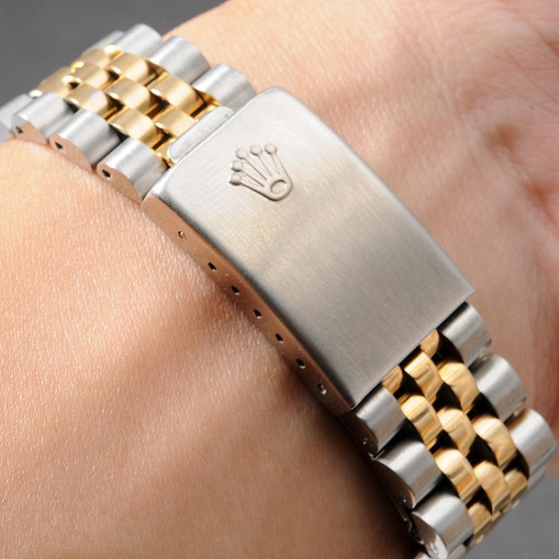 Rolex watch strap Rolex Table with original steel belt male log type ...