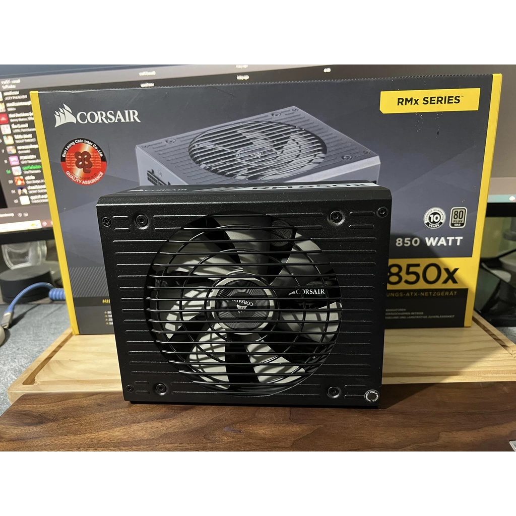 PSU Corsair RM 850X 80+ gold (850W) มือสอง ราคา 3,490 บาท MINE PCS ...
