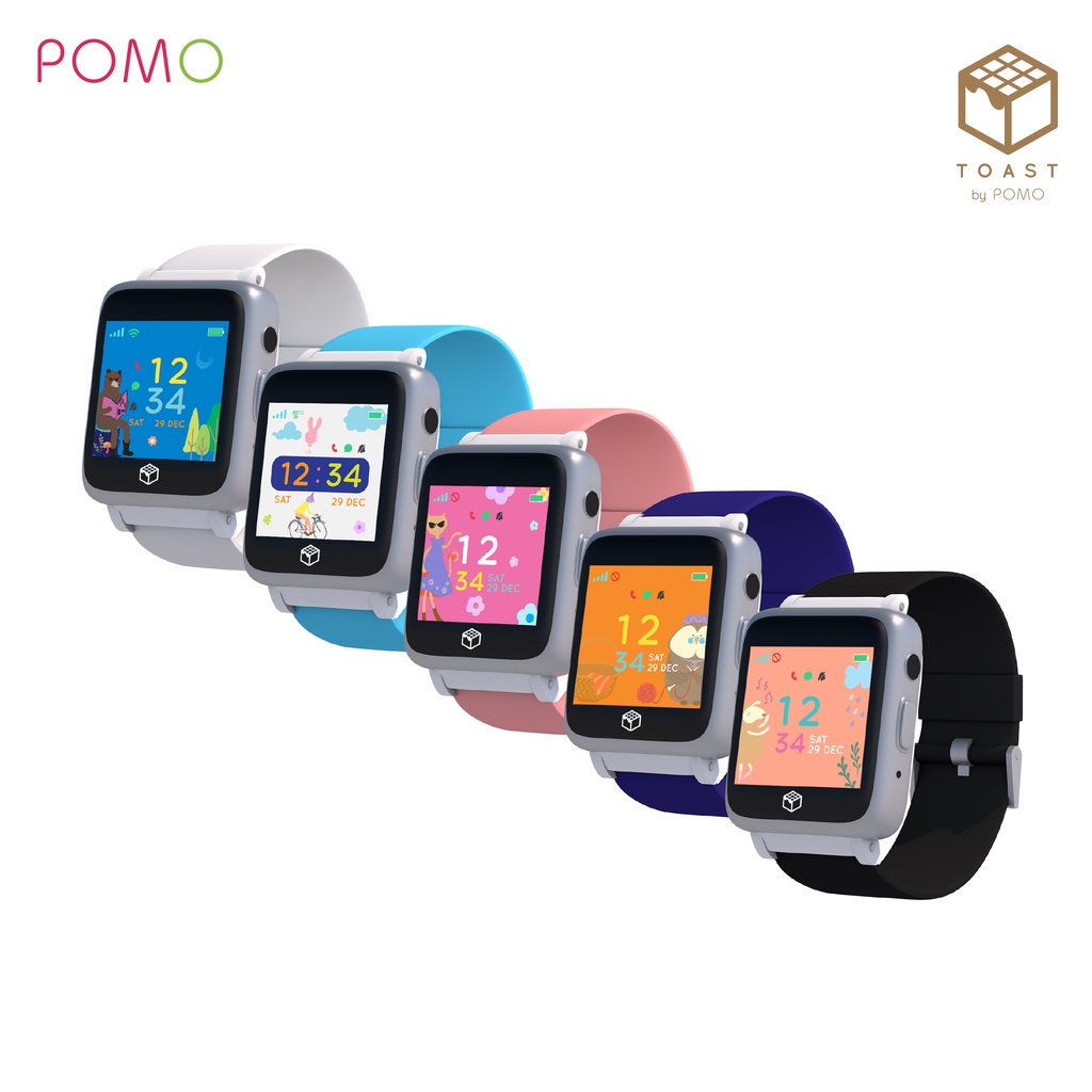 POMO Toast Series นาฬิกาสำหรับเด็ก ฟังก์ชั่นเยอะ ประกันศูนย์ไทย ...