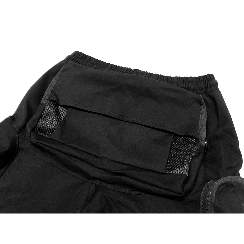 TZ CARGO SHORTS PANTS V2 - BLACK - tzworldwide - ThaiPick