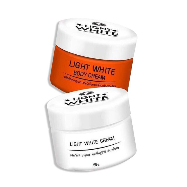 ของแท้ มีบัตรตัวแทน️ Light White Body Cream (ไลท์ไวท์บอดี้ครีม) ไลท์ ...