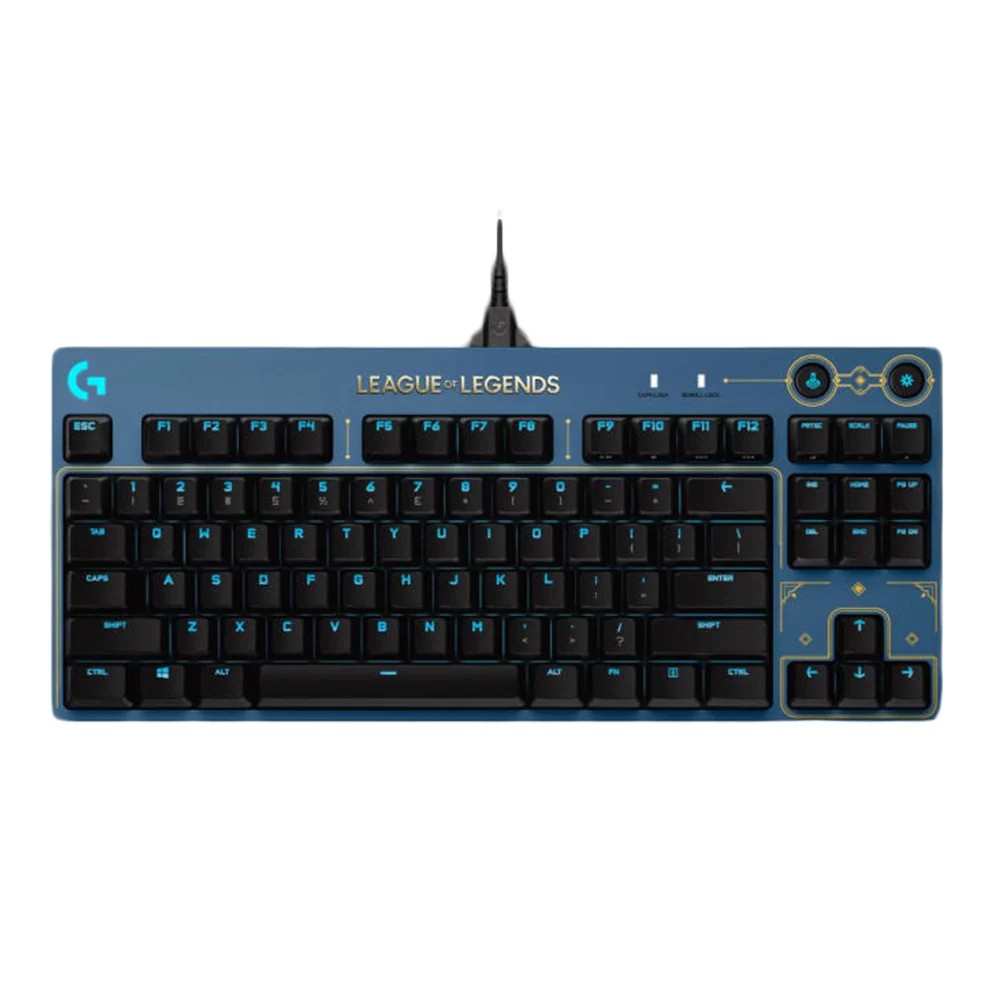 LOGITECH GAMING KEYBOARD G PRO LOL COLLECTION V.2(GMK-000578) คีย์บอร์ด ...
