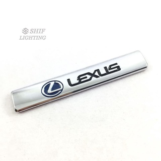 1 x Metal LEXUS Logo Car Auto Decorative Side Fender Rear Emblem Badge ...