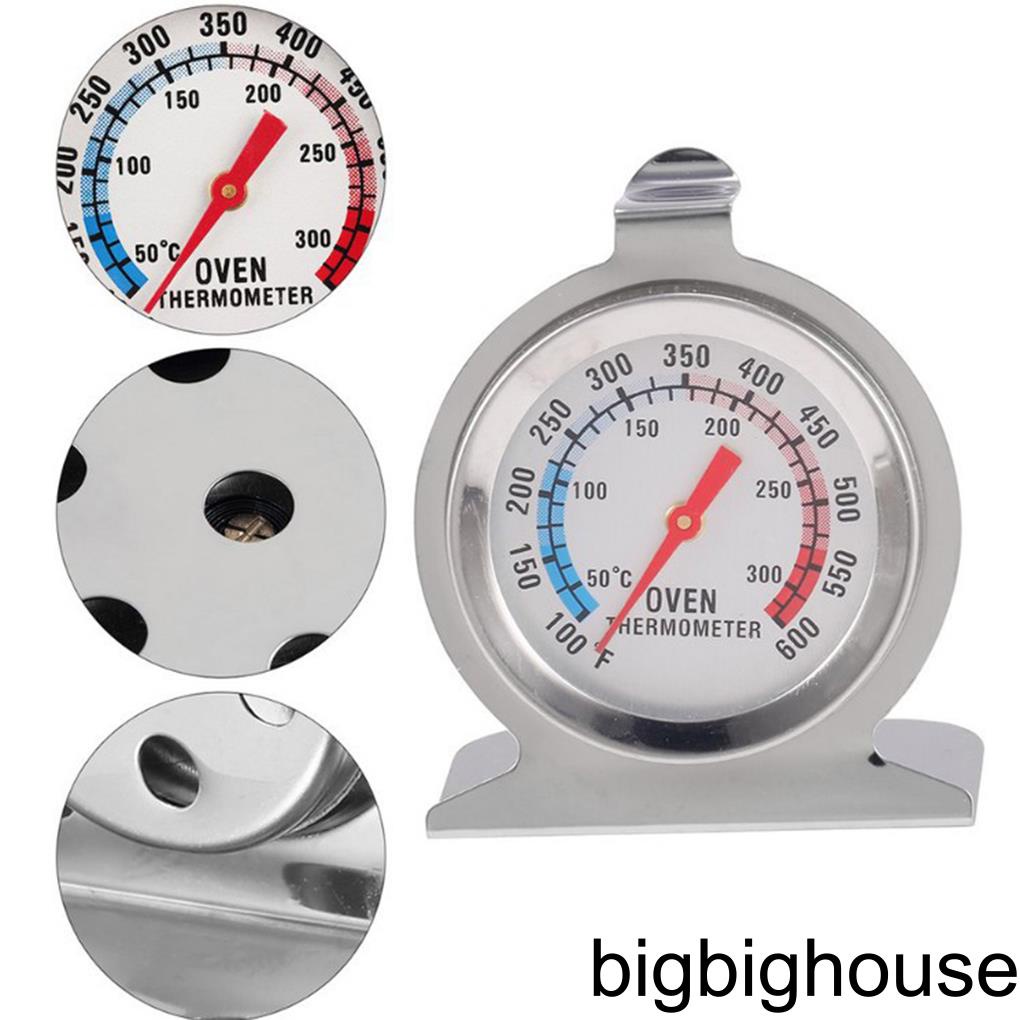 [Biho] Food Meat Grill Stand Up Dial Oven Thermometer Stainless Steel ...