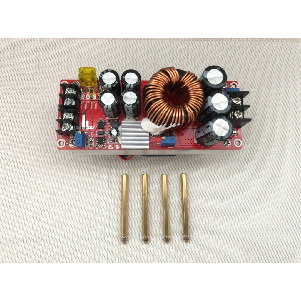 1500W 30A DC-DC Step-up Boost Converter 10-60V to 12- 90V 30A Constant ...