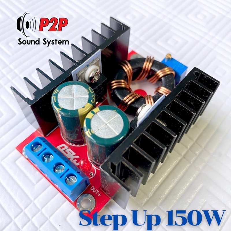 (สเต็ปอัพ) Step Up DC-DC 10-32V to 12-35V สูงสุด 150W - p2p_shop - ThaiPick