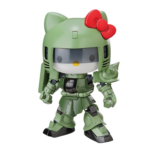 Bandai Hello Kitty MS-06 Zaku II (Green) (SDCS) 4573102610300 (Plastic ...