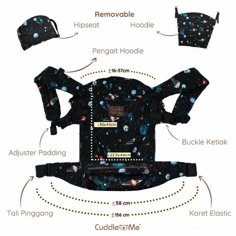 Cuddle Me เบาะที่นั่งสลิง Ultimo - senyumanakid.th - ThaiPick