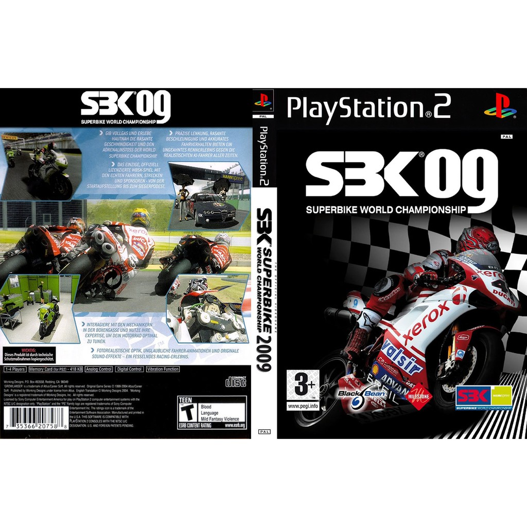 SBK-09 Superbike World Championship Ps2 ISO | Shopee Thailand