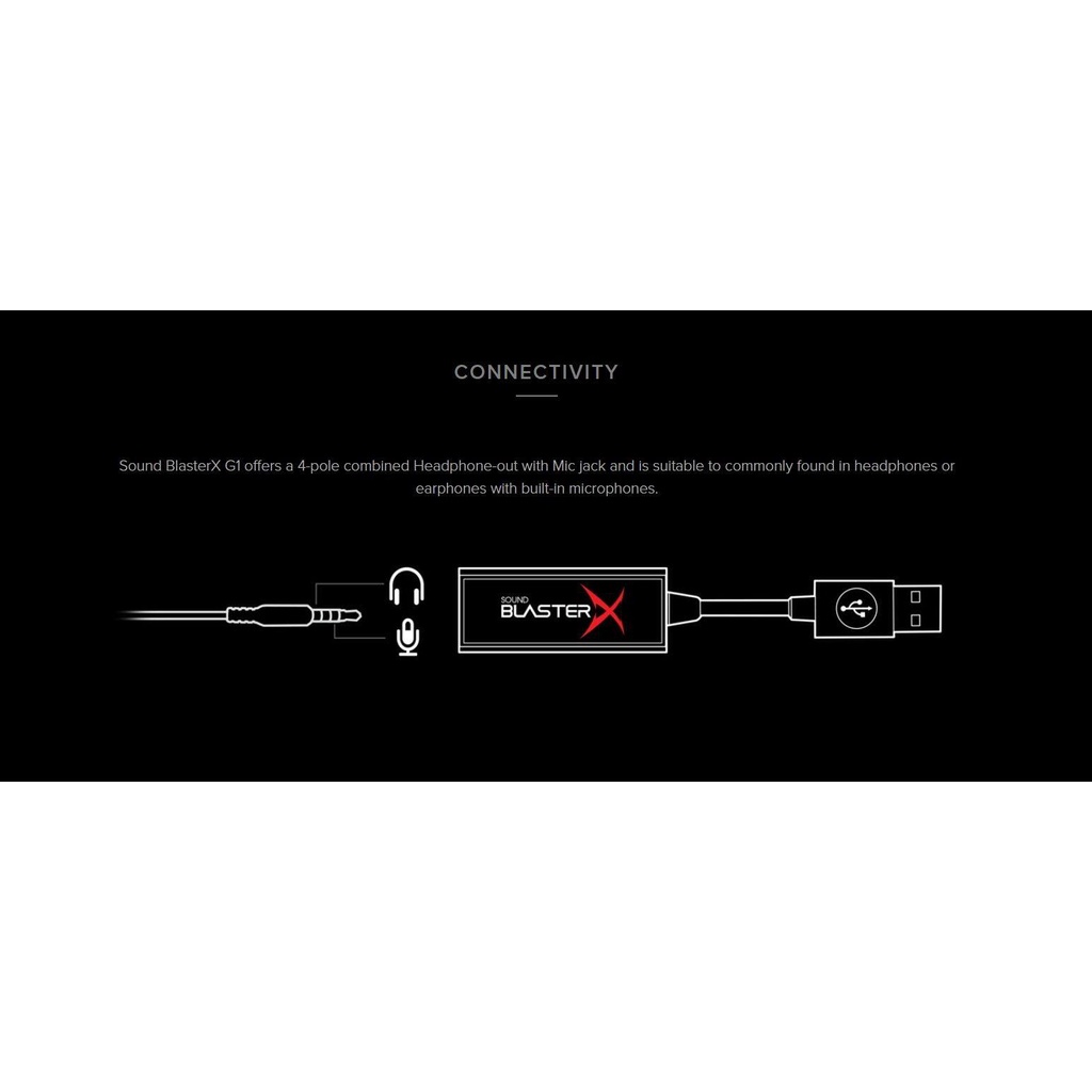 2022NEWSTExternal USB Sound Creative Sound Blaster G1 - cs4pk7c5fx ...