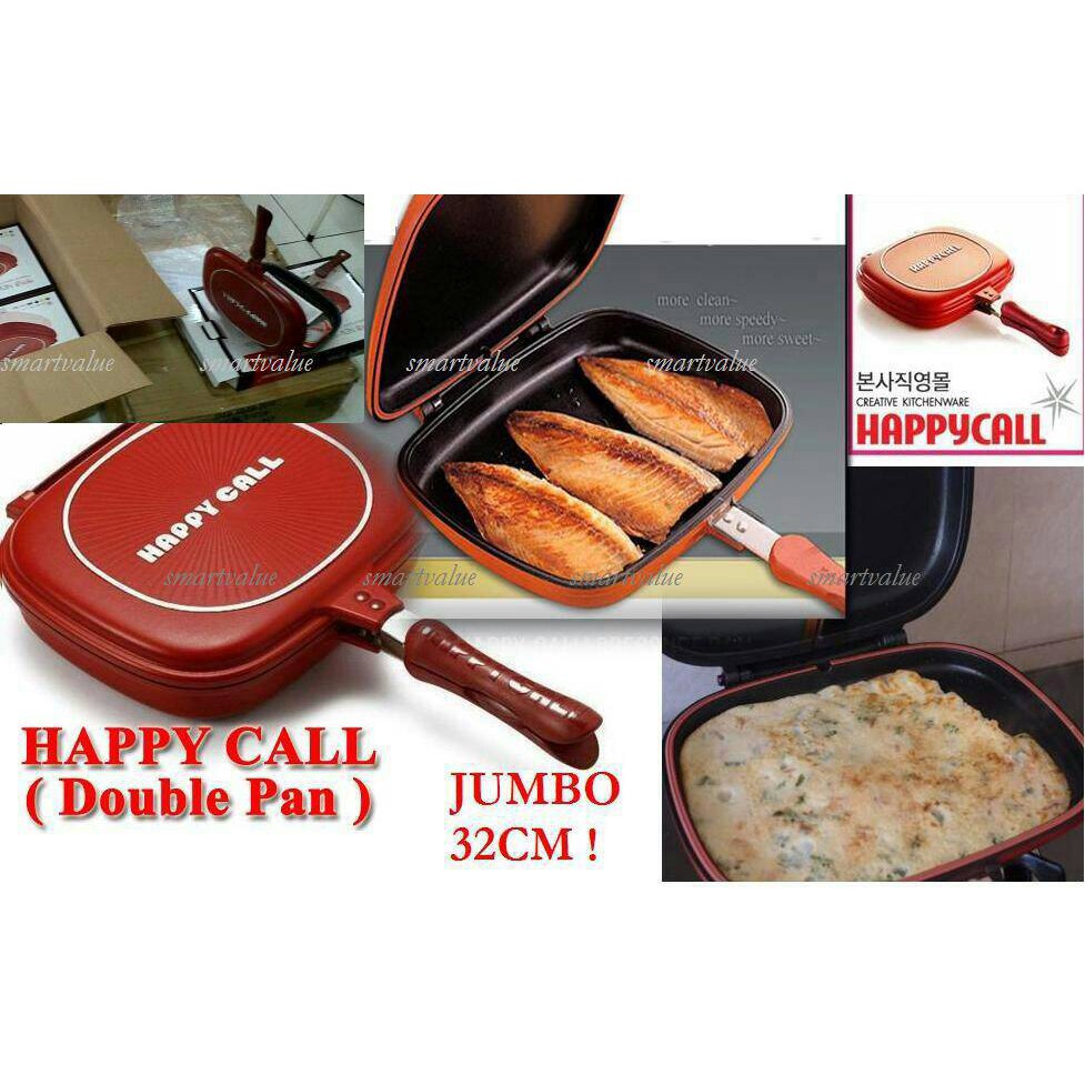 (3000gr) Happy CALL DOUBLE PAN - HAPPY CALL GRILL - HAPPY CALL ORIGINAL ...