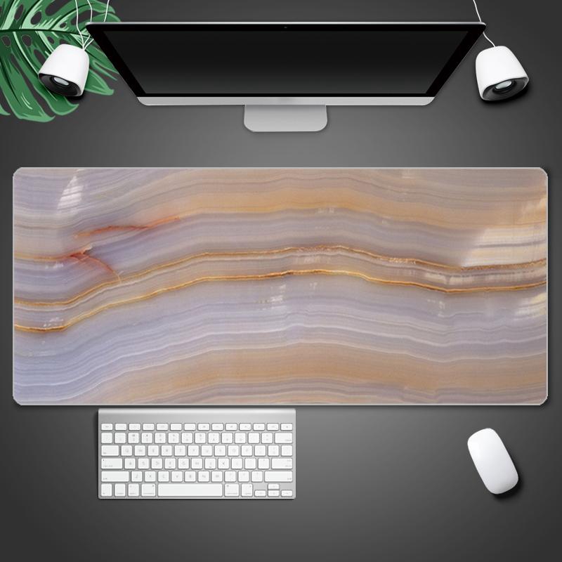 XXL 800*300mm Marble Large Size Gaming Mouse Pad Anti-slip Natural ...