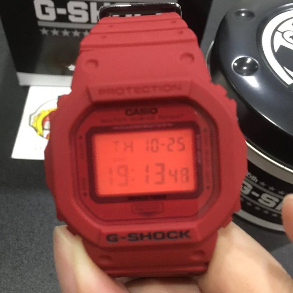 นาฬิกาข้อมือ G-Shock รุ่น DW-5635C-4 (แดง35ปี) - ultrawatchtime - ThaiPick