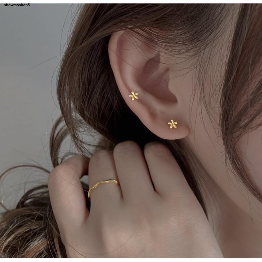 กทม.จัดส่งถึงที่Littlegirl gifts-Mini flower stud earrings - showmsshop5 - ThaiPick
