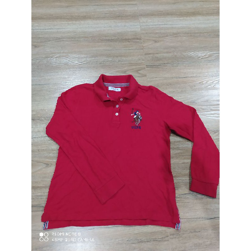 เสื้อโปโลแขนยาว USPA | Shopee Thailand