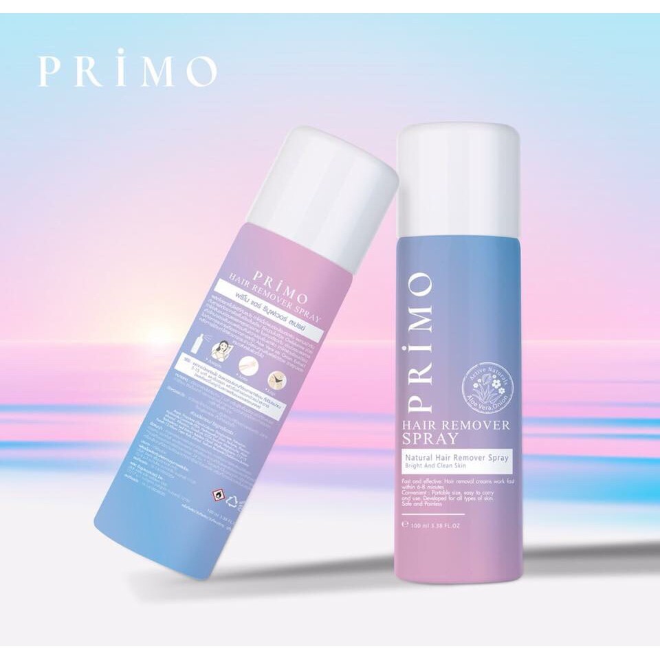 พร้อมส่ง️️แท้100️️ Tiny Primo Hair Remover Spray พรีโม่ มูสกำจัดขน ...