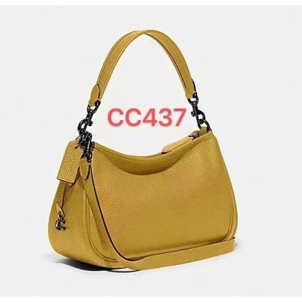 ของแท้100 Coach CC437 CC438 แคนวาสโลโก้คลาสสิกสำหรับผู้หญิง CARY ...