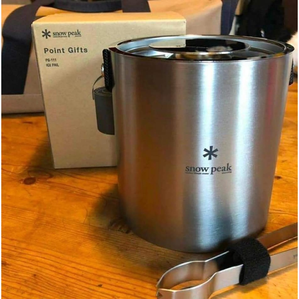 snow peak PG-111 Ice Pail ถังน้ำแข็ง - 147outdoor - ThaiPick