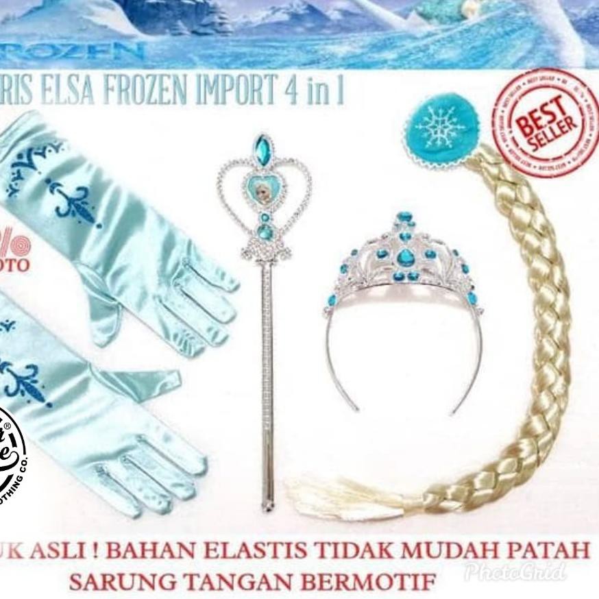 Tdm 92 Elsa ชุดเดรสปาร์ตี้วันเกิดลายดิสนีย์แฟชั่นเด็ก - taswiklseller.th - ThaiPick