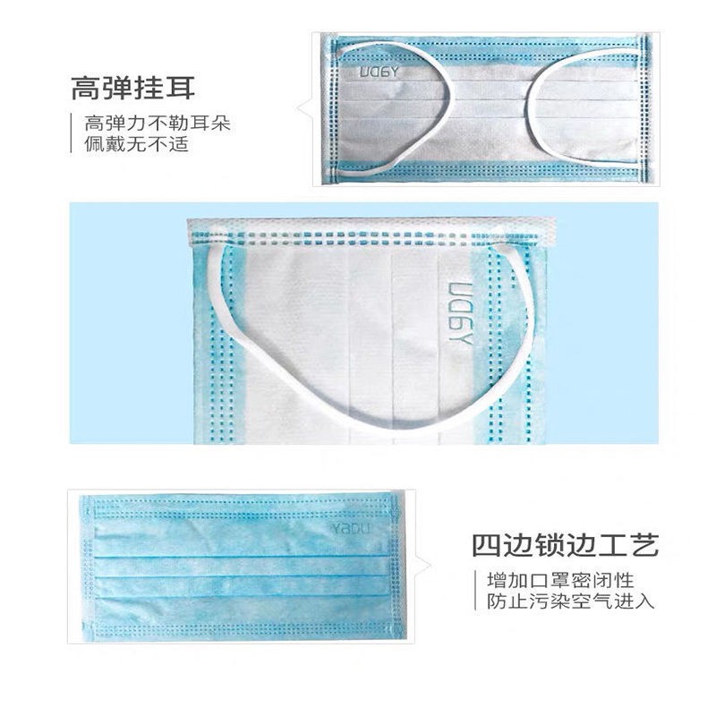 ครีม ♗ ℗Yadu Medical Surgical Masks Disposable Wholesale Unisex General ...